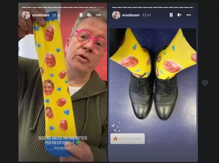 Ernst Knam fashion kaos kaki jéntré - RecipeSprint