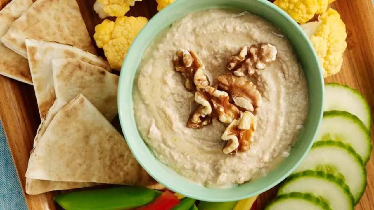 വാൽനട്ട് hummus | വേഗതയേറിയതും ആരോഗ്യകരവുമായ ഒരു പാചകക്കുറിപ്പ്