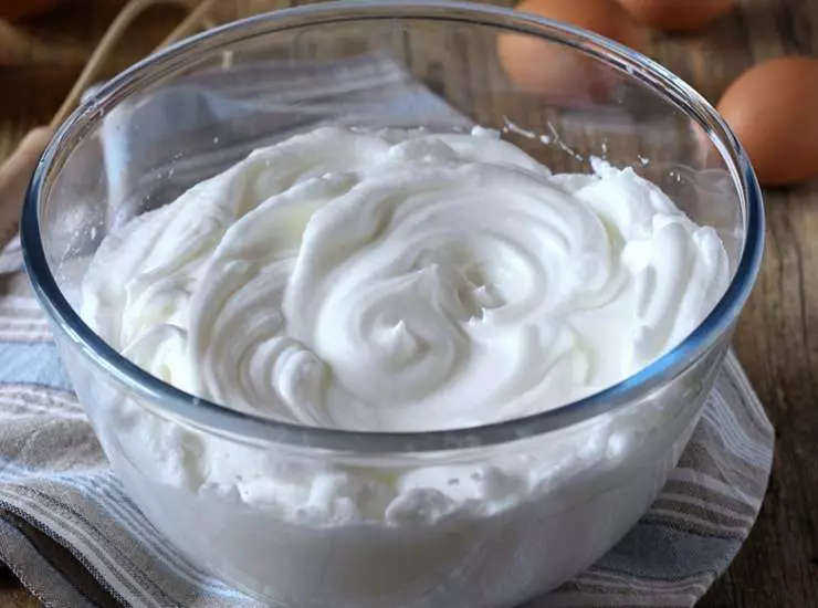 whipped egg whites