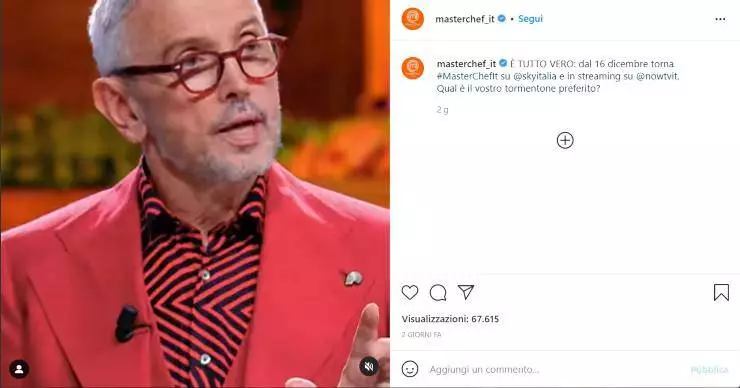 MasterChef Italia Barbieri reakcija - RecipeSprint