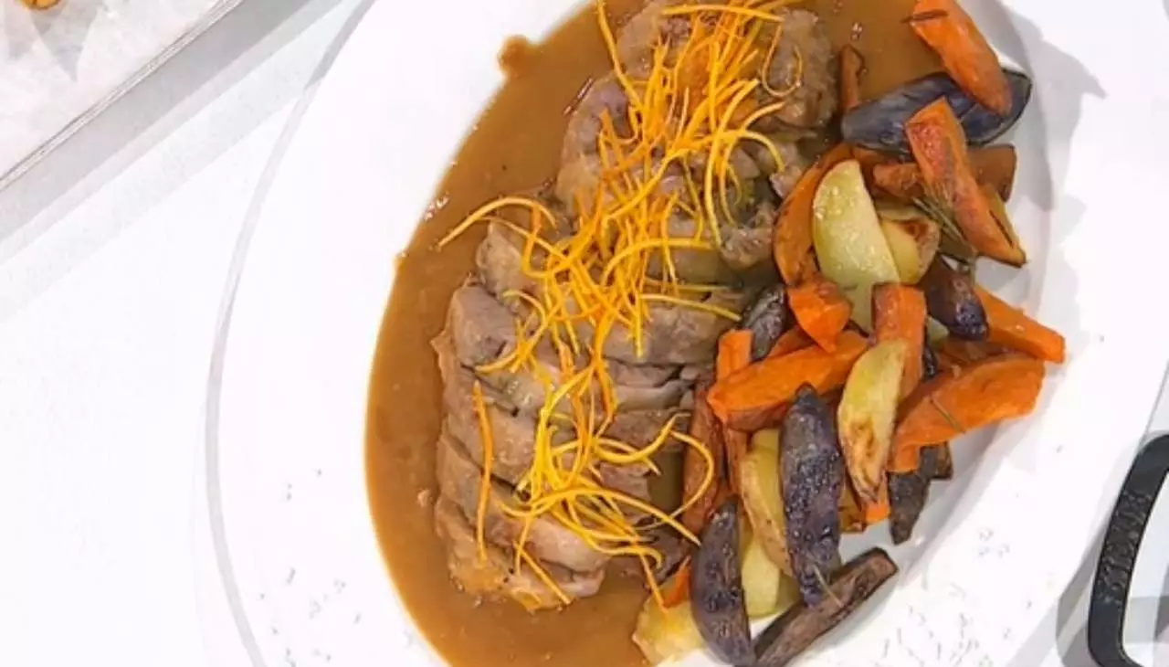 Selalu siang | Resep oleh chef Gian Piero Fava | Daging sapi muda dengan aprikot dan jeruk