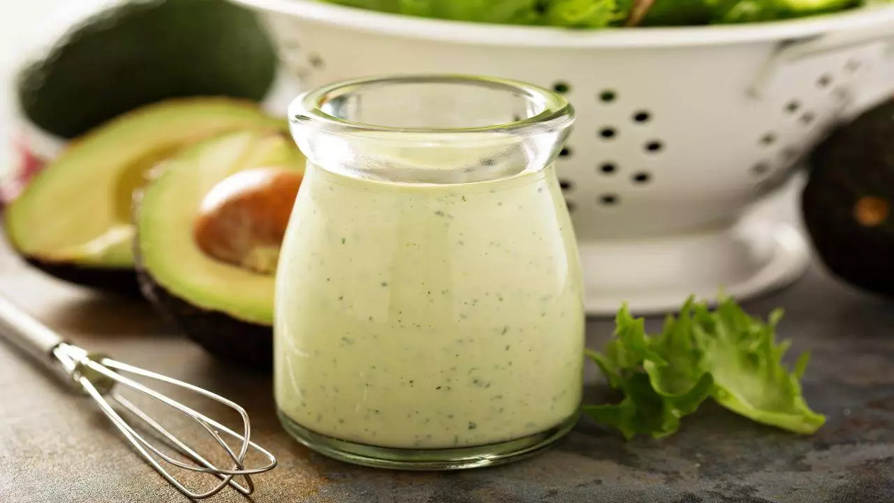 Avocado mayonnaise ne yogati | Mushonga wakapfava uye unonaka