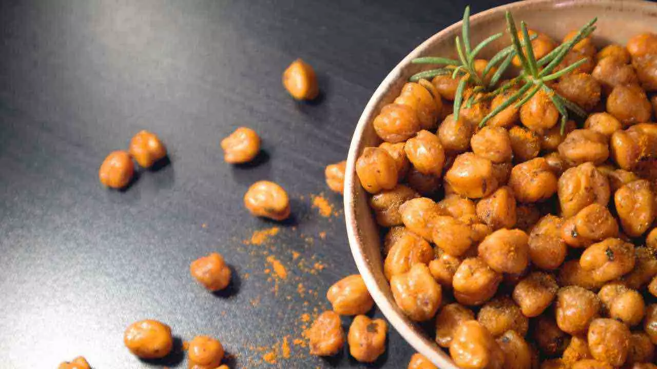 crispy chickpeas