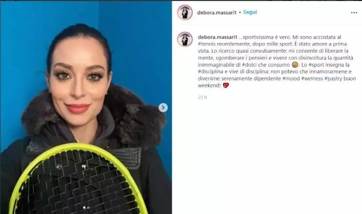 Debora Massari liebt auf den ersten Blick – RicettaSprint