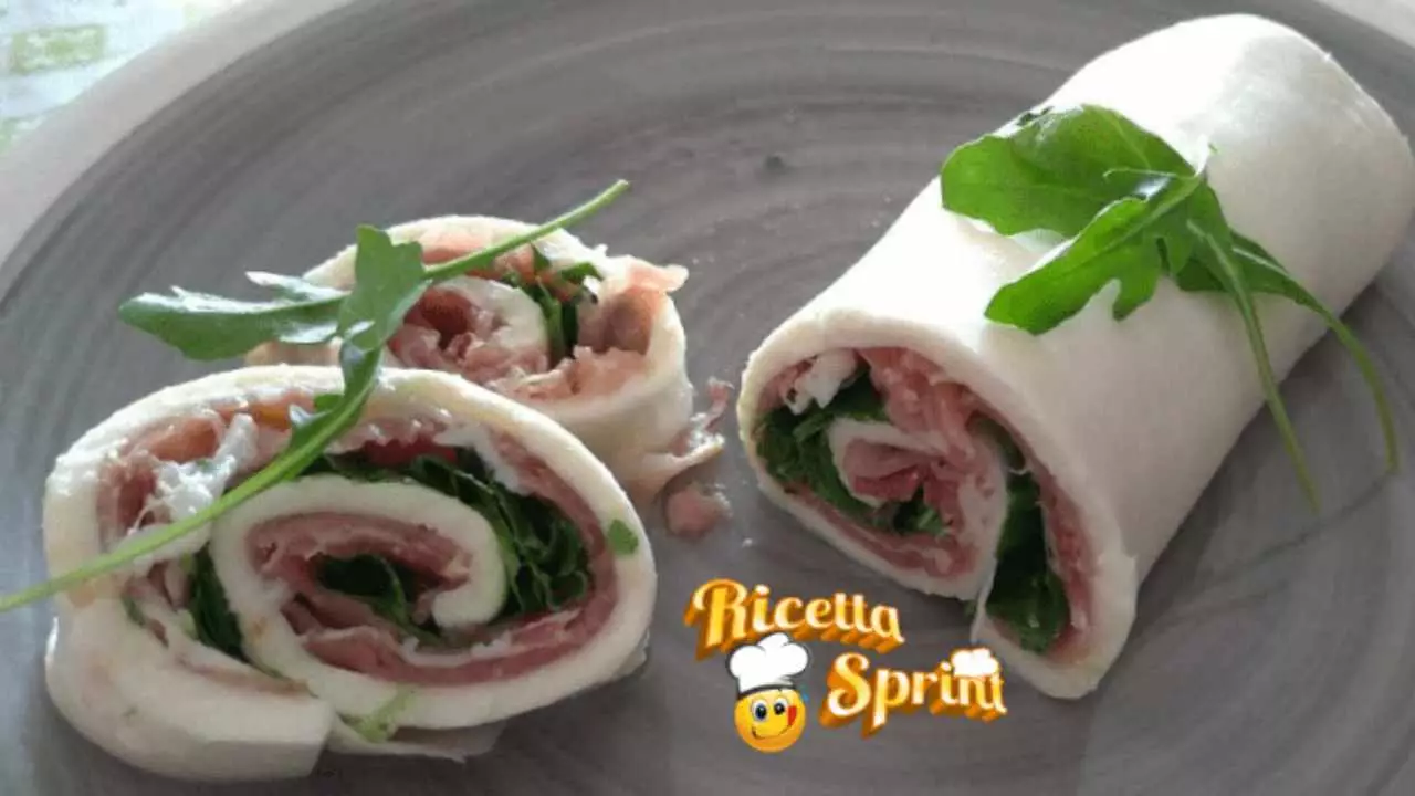 No és el rotllo habitual, una delícia amb mozzarella senzilla i saborosa