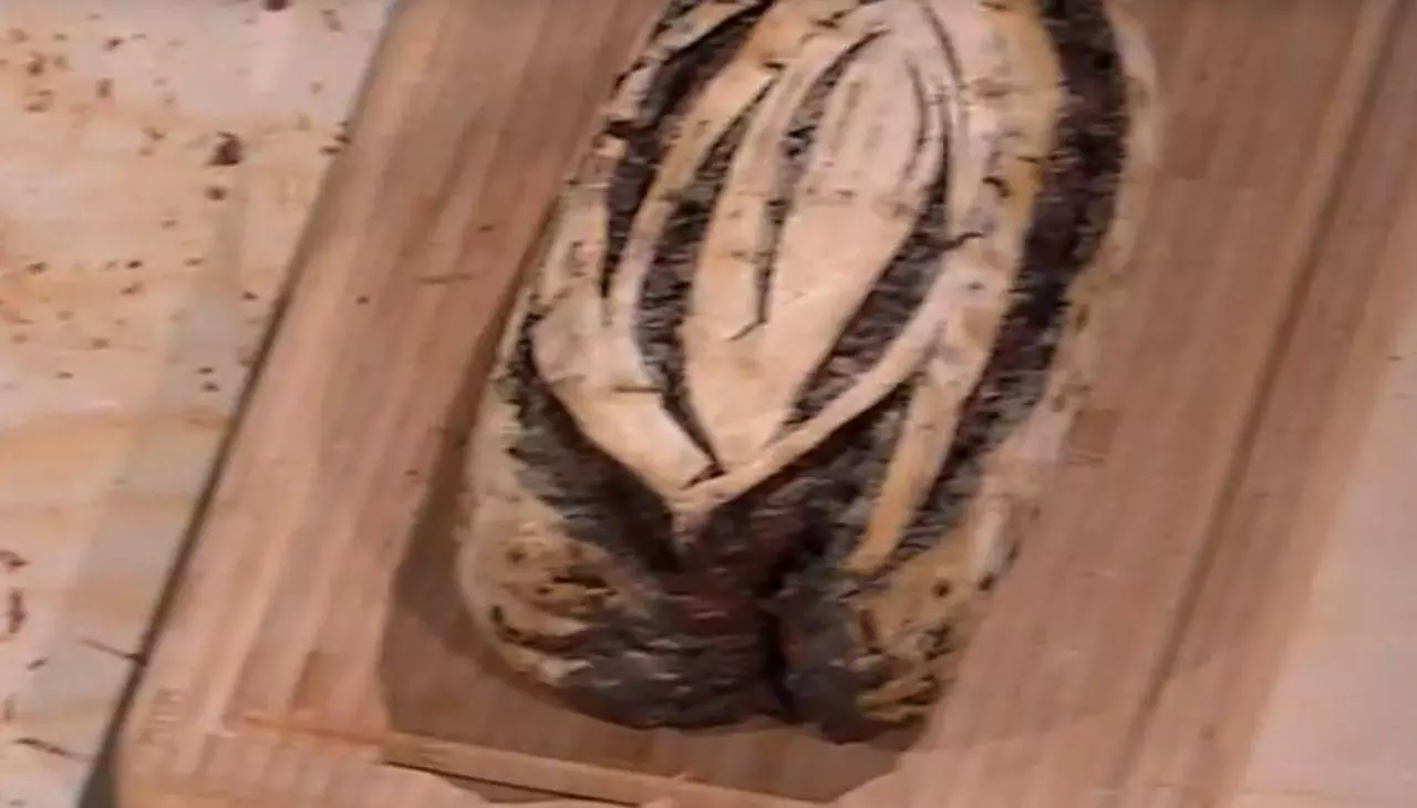 Litrato sa Kanunay nga udto. Chocolate bread gikan sa panadero nga si Fulvio Marino