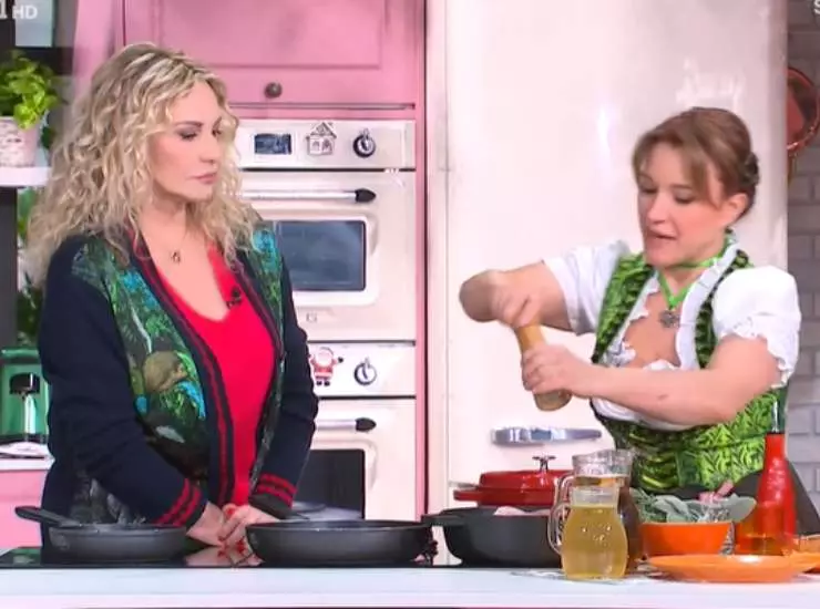 Det är alltid middag | Recept av kocken Barbara De Nigris | Skaft med potatis och äppelkompott