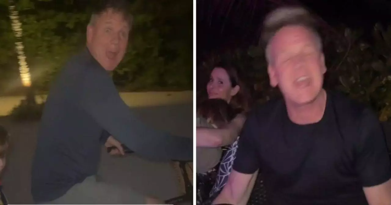 UGordon Ramsay ngendlela engakaze ibonwe ngaphambili: ividiyo eye yaqedwa ku-Tik Tok