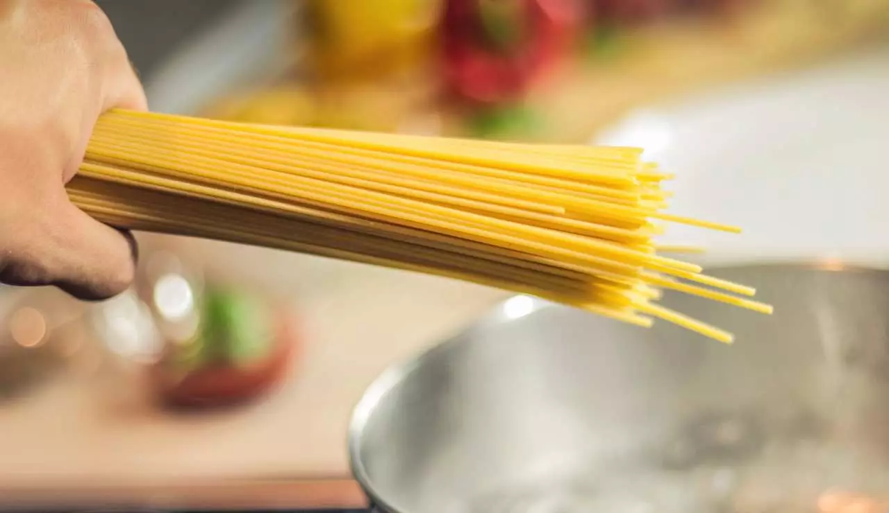 Maak eers gou met spaghetti, 2 bestanddele vir 'n uitsonderlike en altyd perfekte resultaat