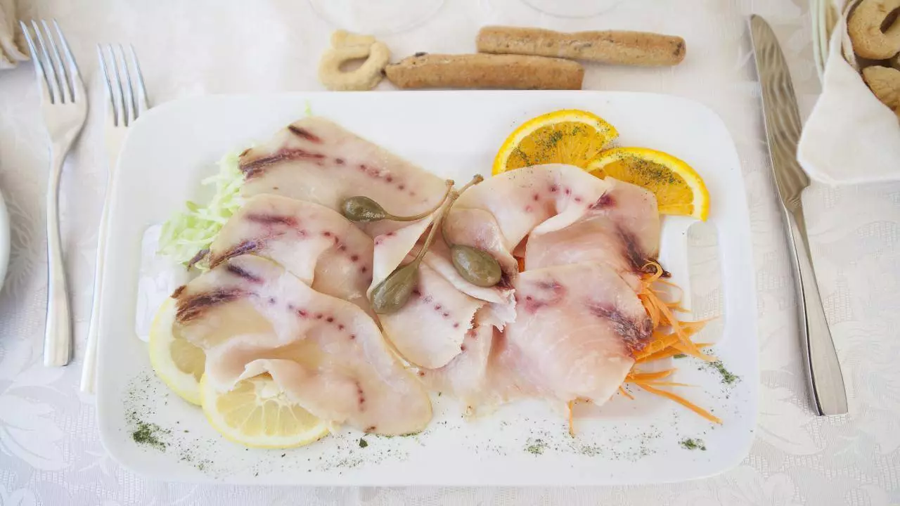 Lauk carpaccio