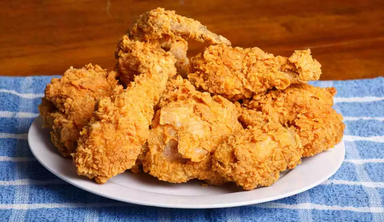 Lub Cub Fried Chicken | Crunchy tsis muaj rog