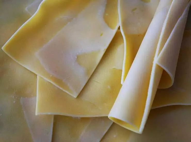 Lasagna ala Liguria dengan ricotta - cetakan resep