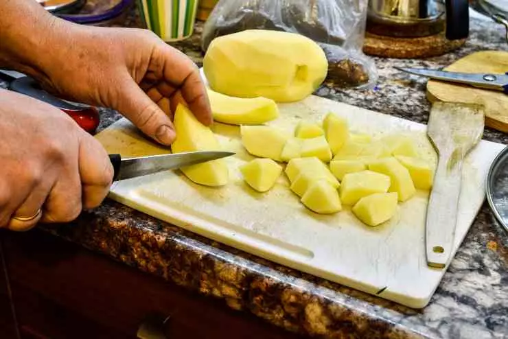 hrskavi pečeni krompir - štampani recept