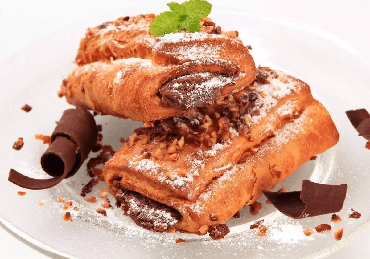 Nutella puff pastry bundles, usa ka talagsaon nga delicacy!