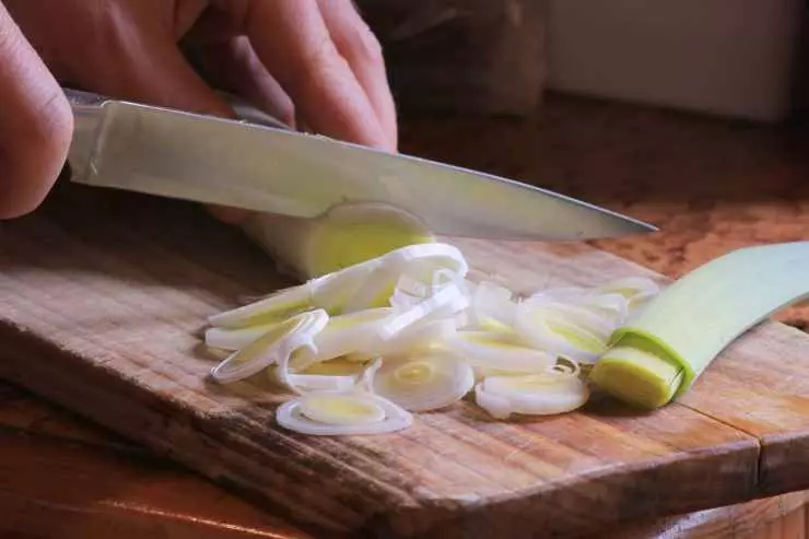 risotto dengan krim daun bawang - ricettasprint