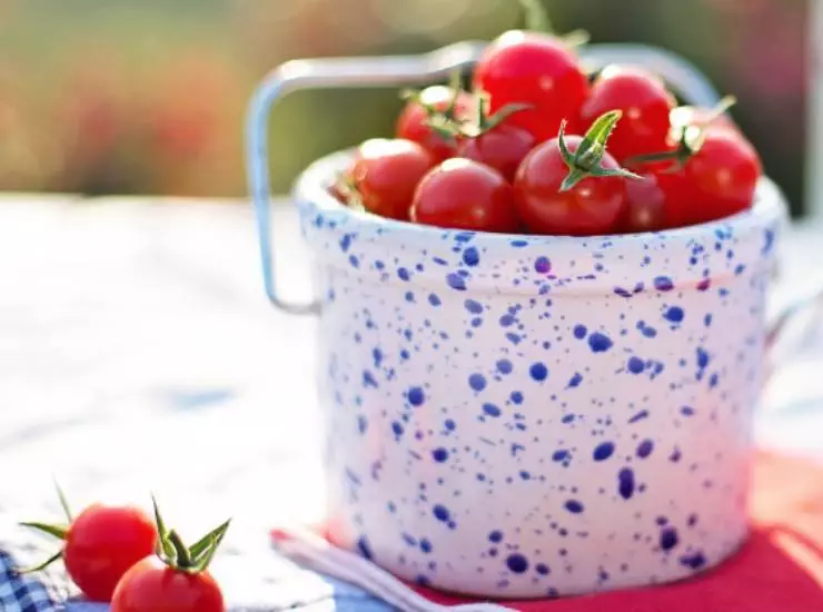 Poprženi losos s cherry rajčicama - ispis recepta