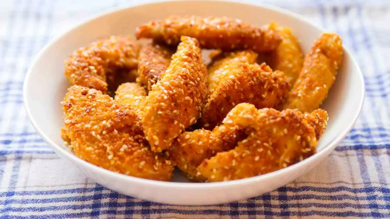 Crispy Chicken with Sesame | Gampang lan appetizing kursus kapindho