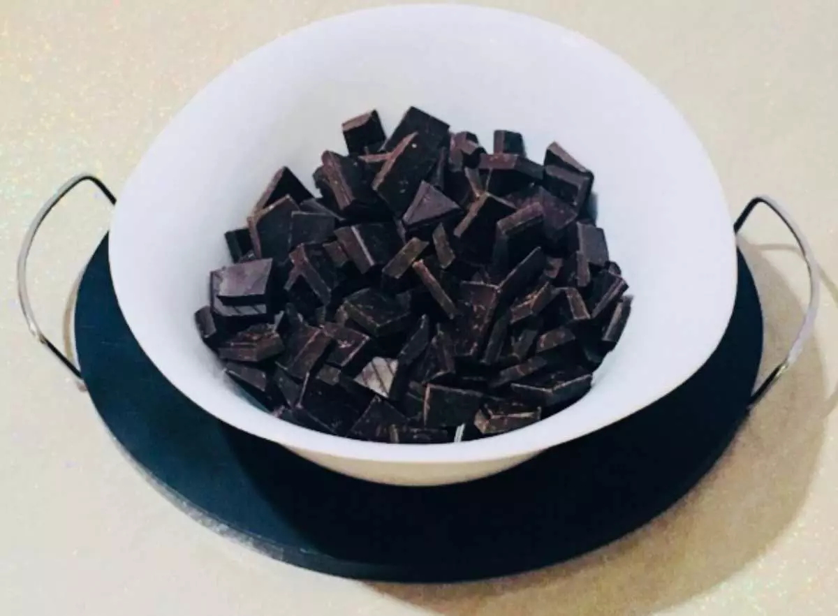 mørk chokolade