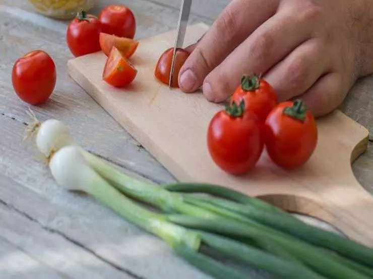 Pêsîra mirîşkê bi tomato û penêr PHOTO çapkirina reçeteyê