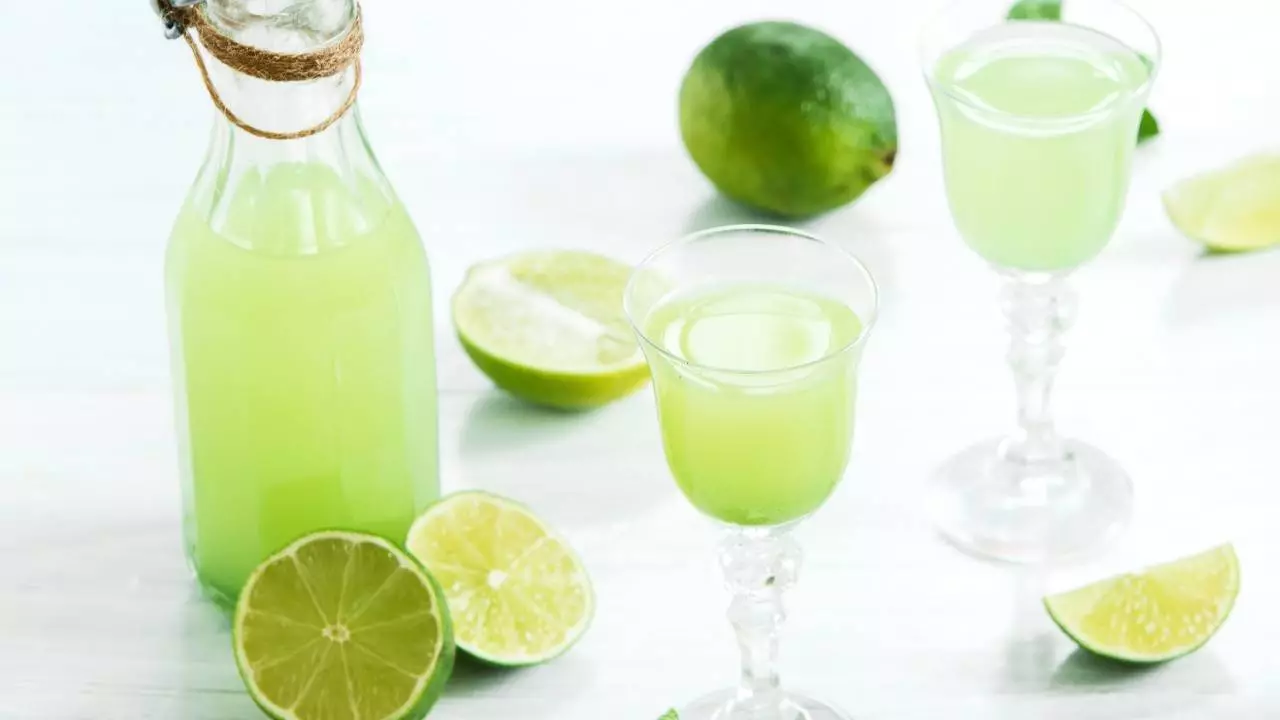 Zöld citrom likőr