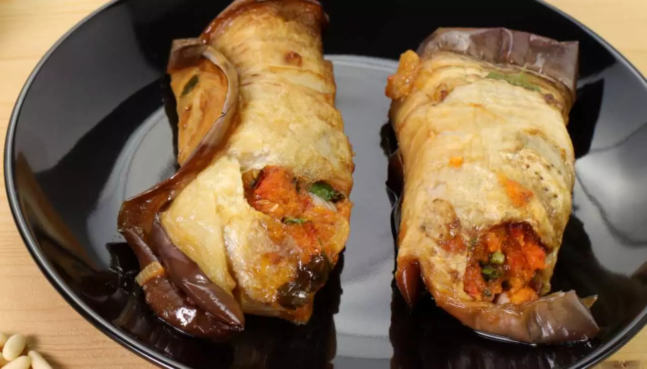 Stuffed eggplant rolls - ricettasprint