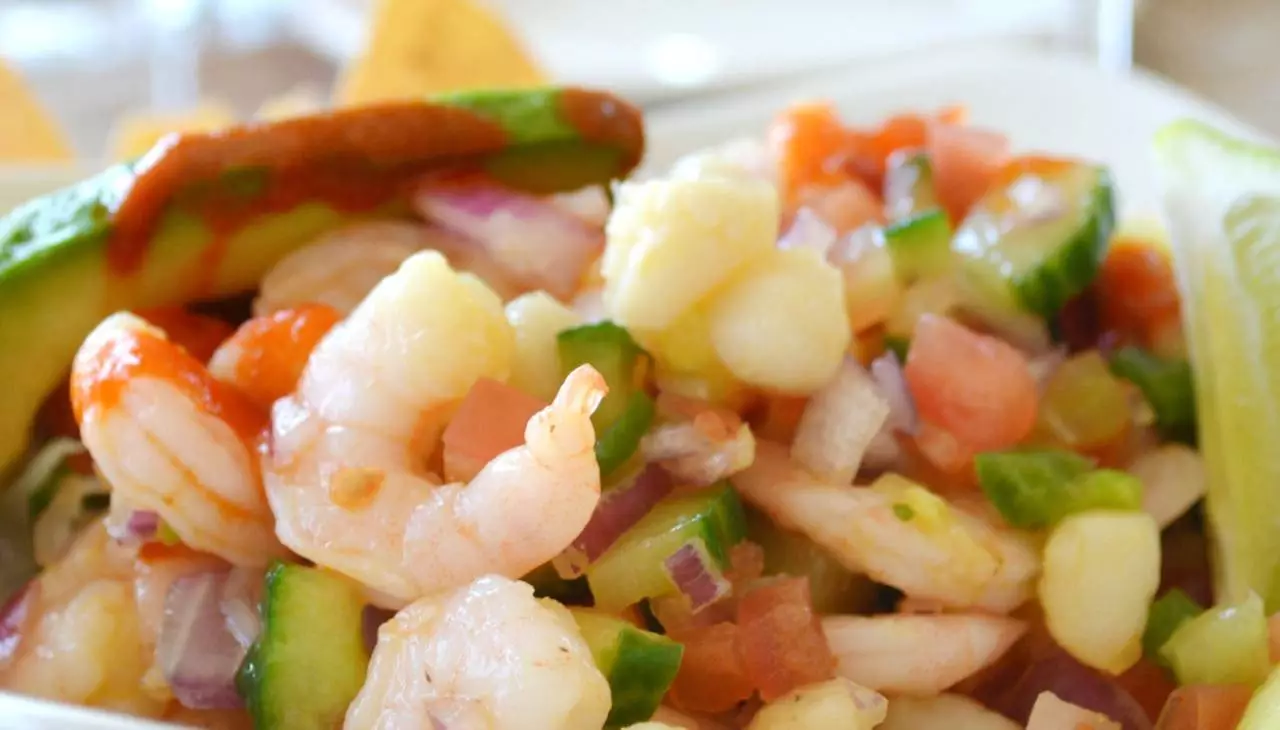 Udang alpukat Salad | A appetizer seger siap dina menit