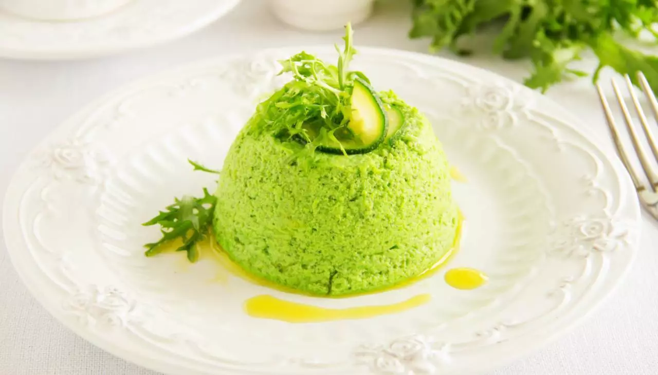 Zucchini flan | Elegance and good taste combined in a single appetizer