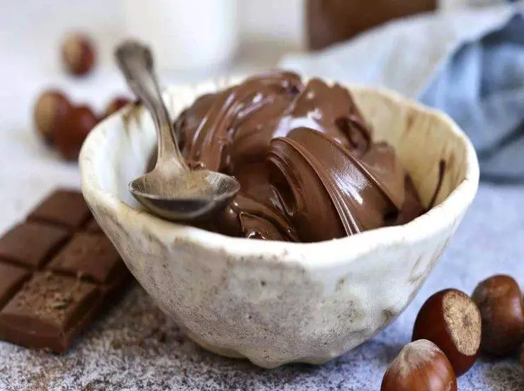 Impresión de receta de FOTO de galletas de galletas Nutella