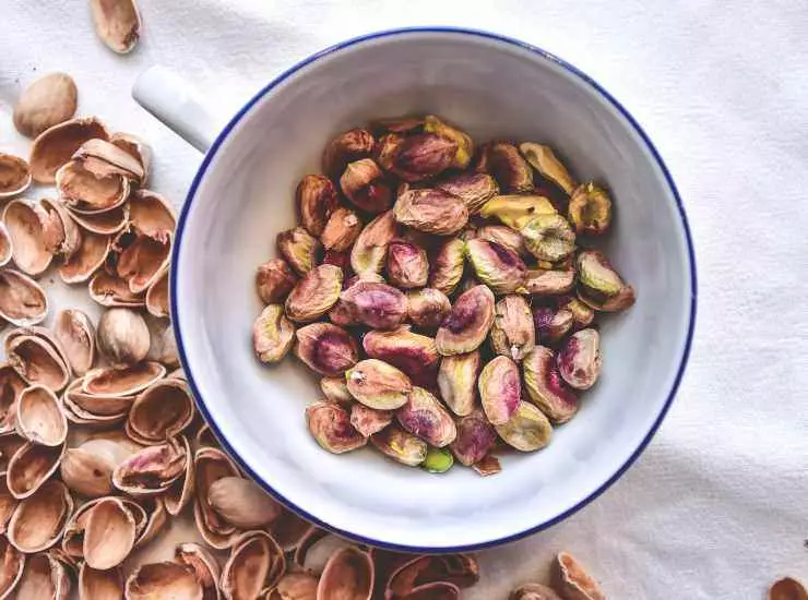 Cetakan resep foto tart pistachio Sisilia