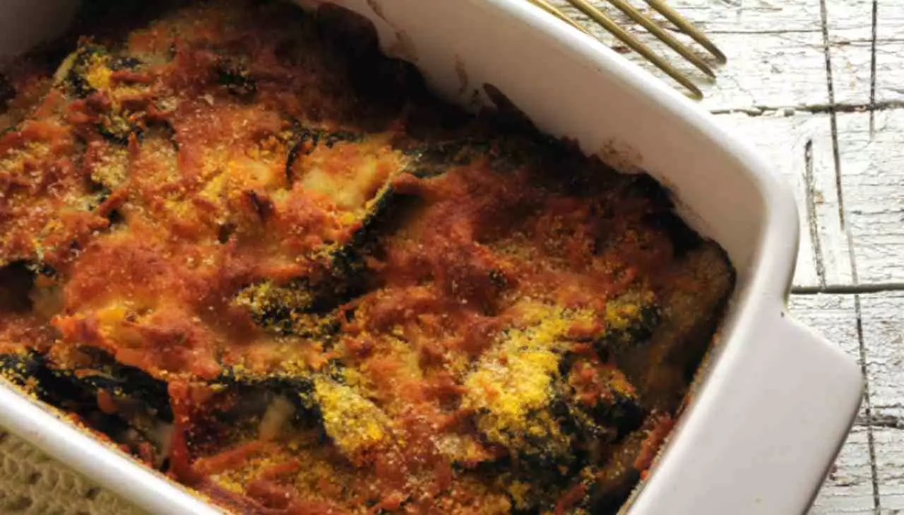 Chard parmigiana - resep print