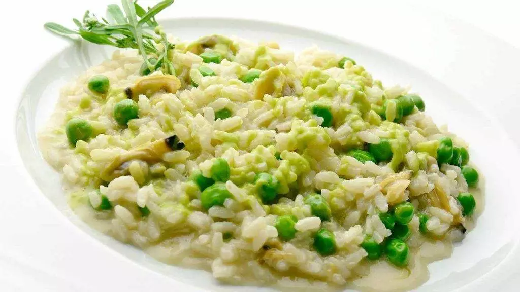 Nohut we gysgyçly Risotto