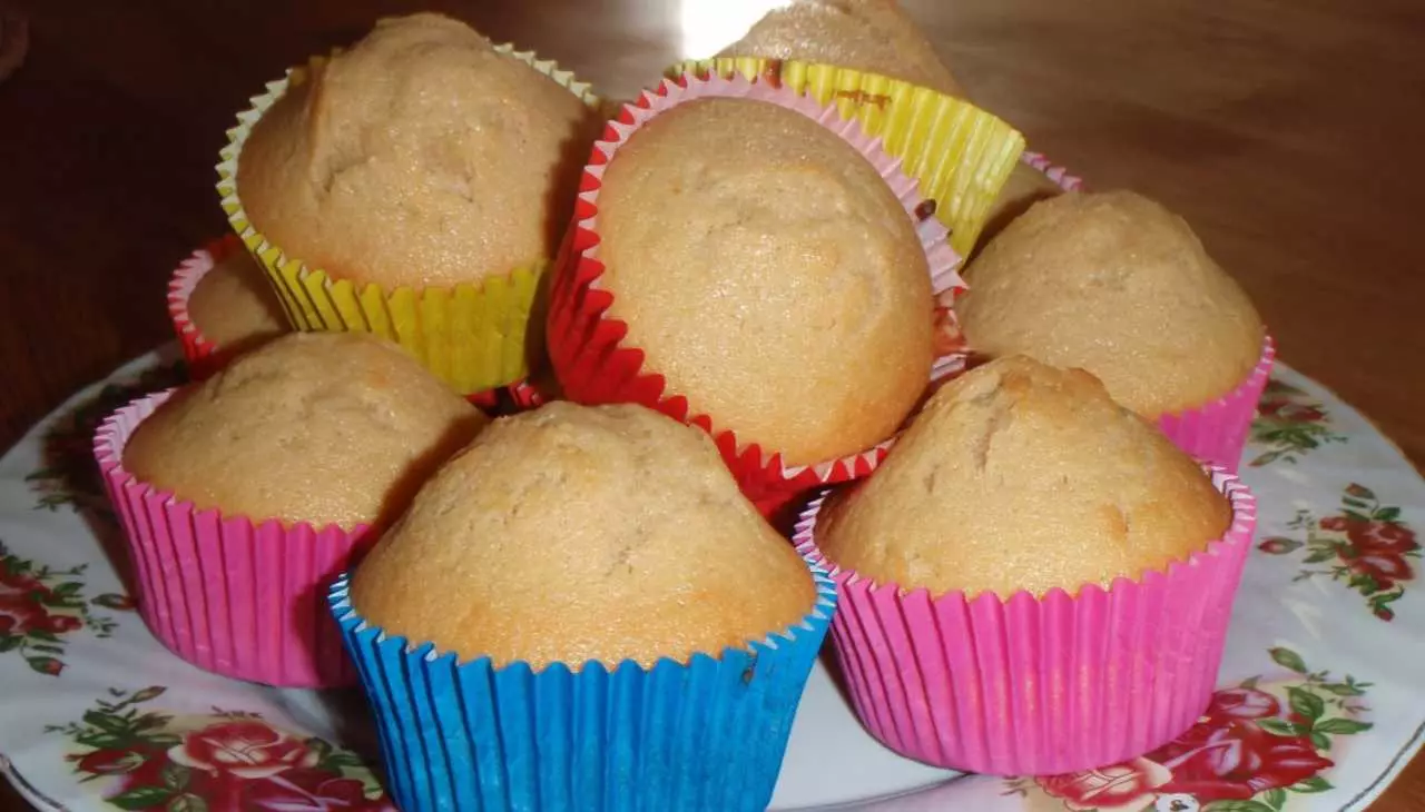 ovocné cupcakes muffiny