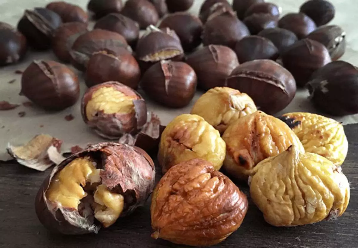 Tantas razões pelas quais você não pode não comer castanhas