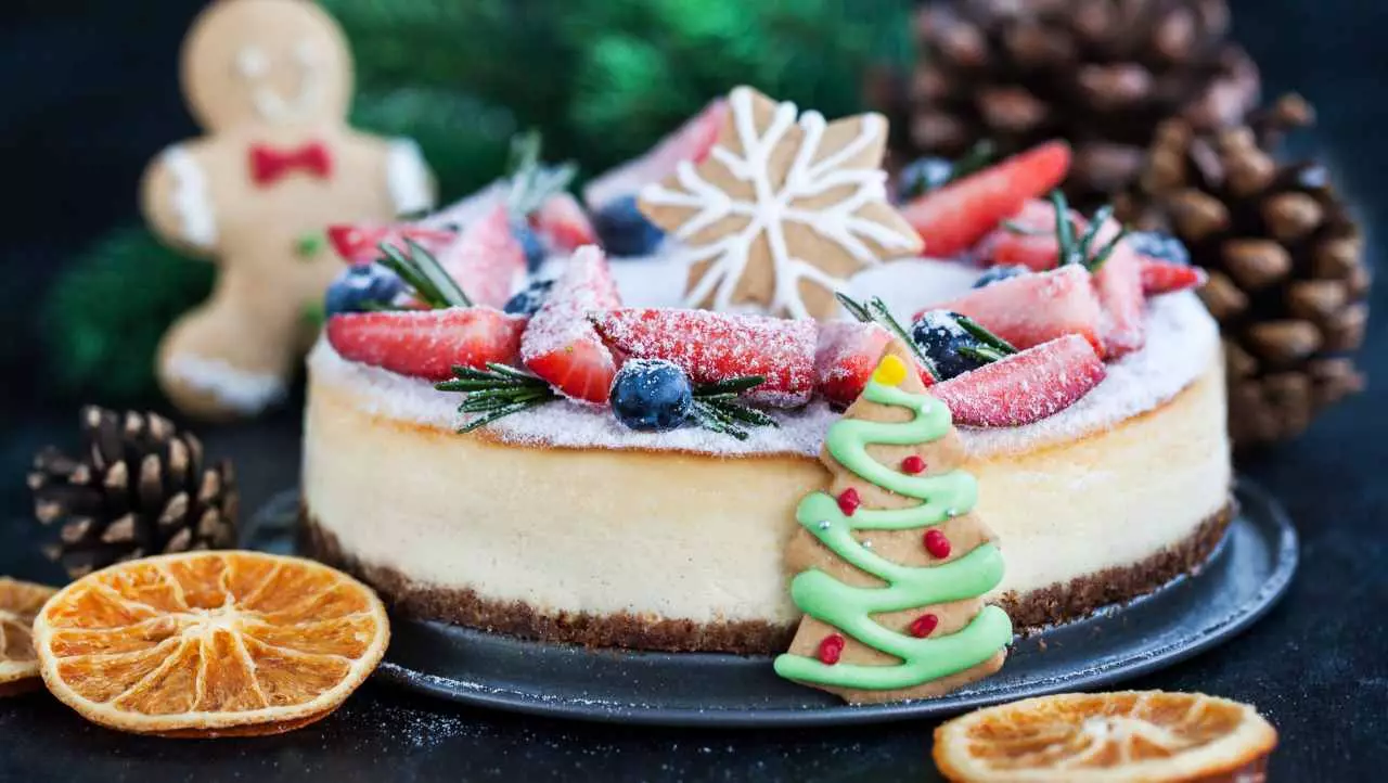 Cheesecake Gingerbread dễ dàng | Công thức Giáng sinh ngon