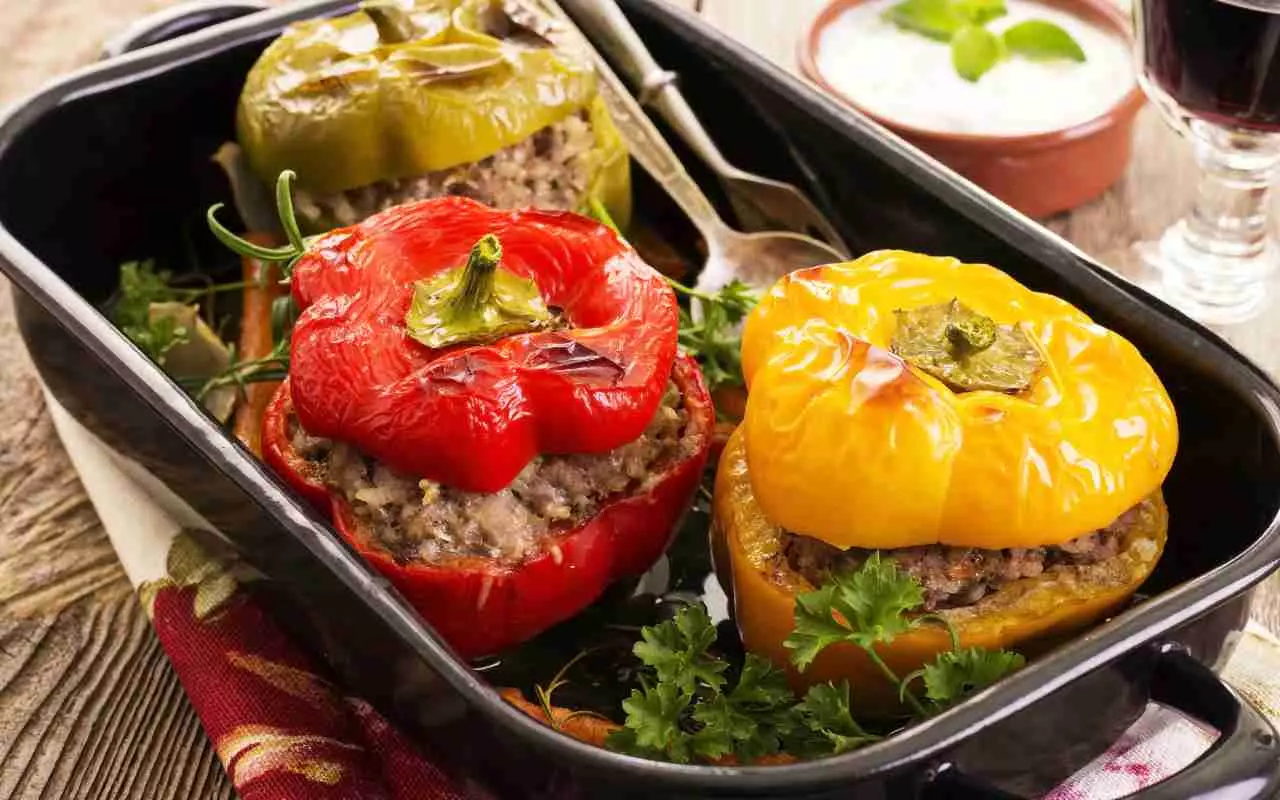 Calabrian-style stuffed peppers PHOTO recipe print