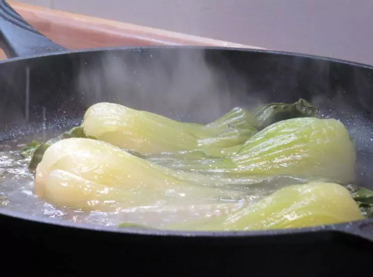 Braised fennel lan zucchini - resep print