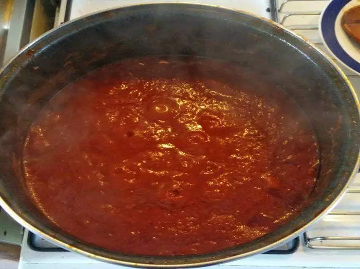 Cod e halikiloeng ka pizza sauce PHOTO recipe print