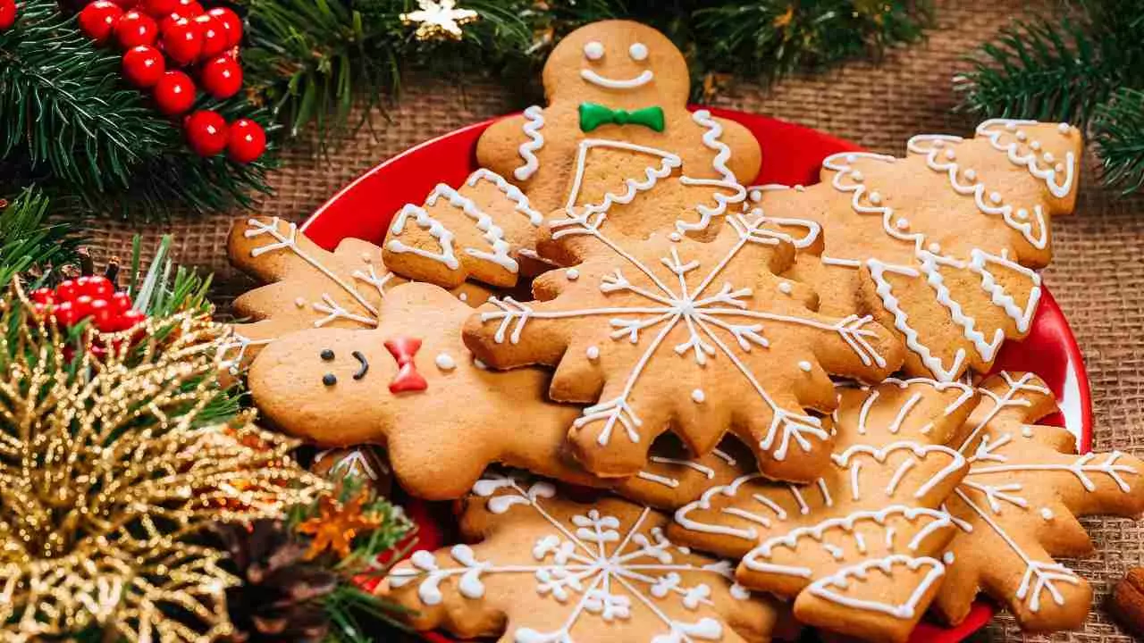 アーモンドとクリスマスクッキー