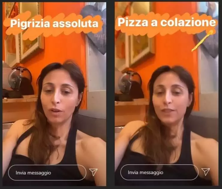 Benedetta Parodi fino de kvaranteno nerekonebla en foto - ricettasprint