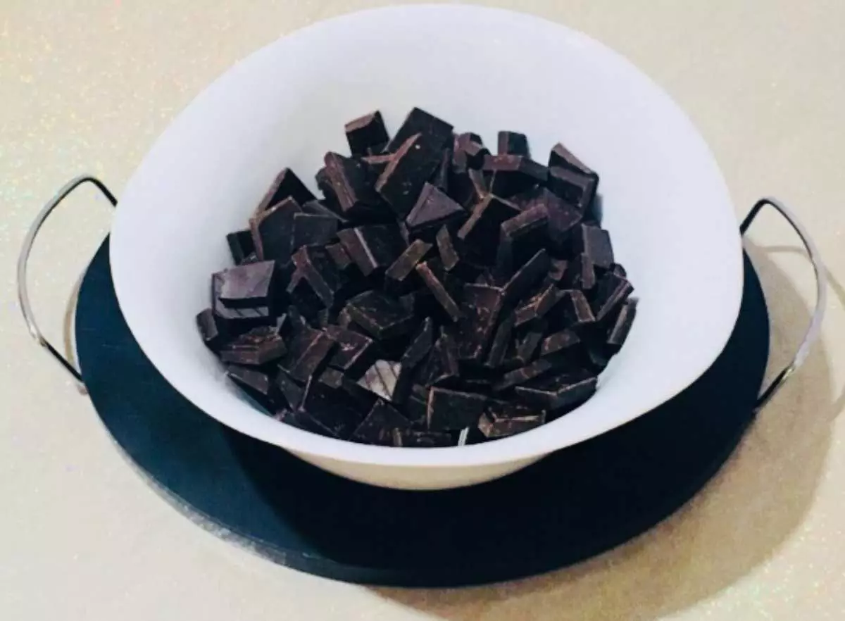 Biskuit tipung madu jeung coklat chestnut: sampurna pikeun gugur 6070_3