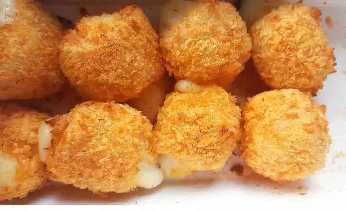 gefëllt Poulet Nuggets