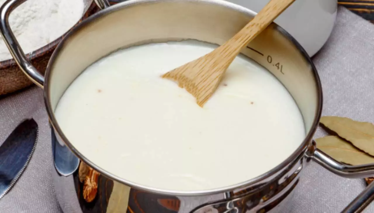 Béchamel לימענע רייַז ל מערסט געשמאַק וועגאַן רעצעפּט מיט לימענע זאַלץ