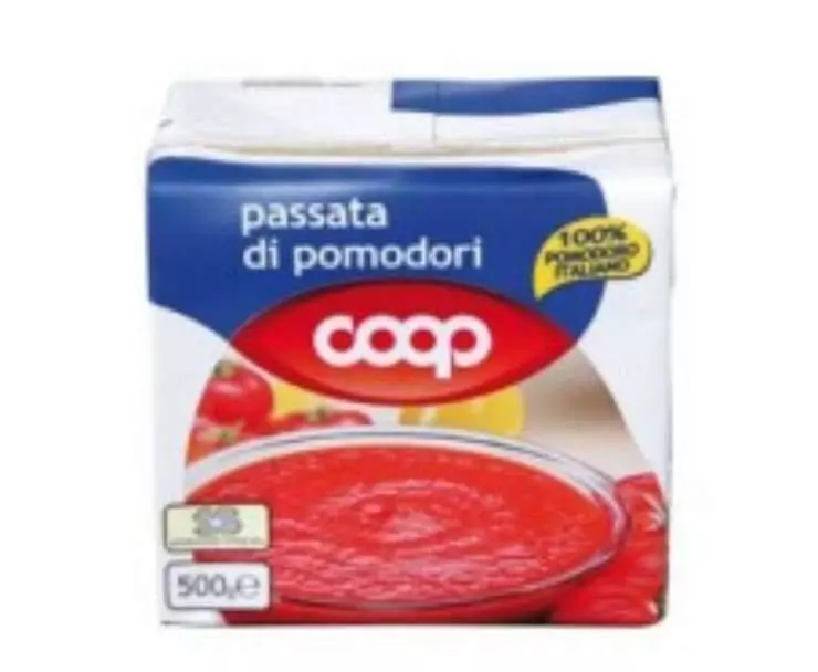 Coop Alert Schimmelpilz in Tomatensoße - Rezeptdruck