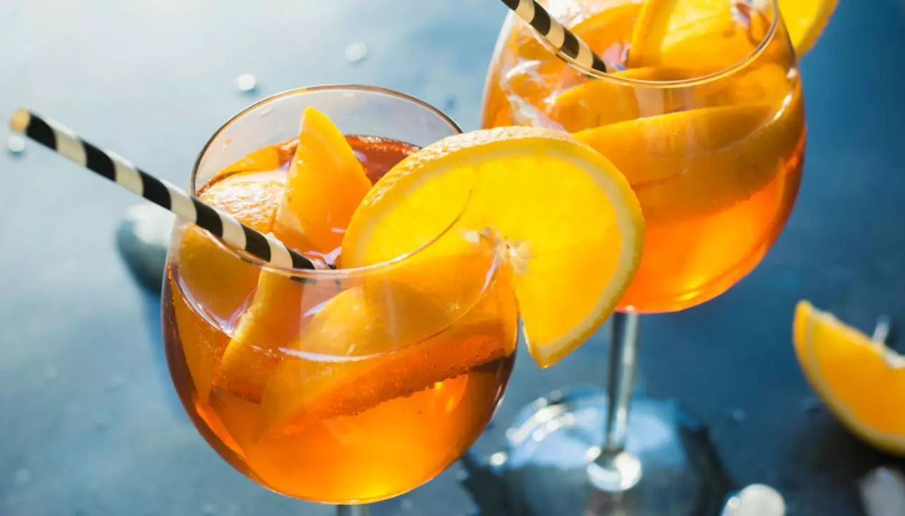 spritz orange alcoholic sparkling water