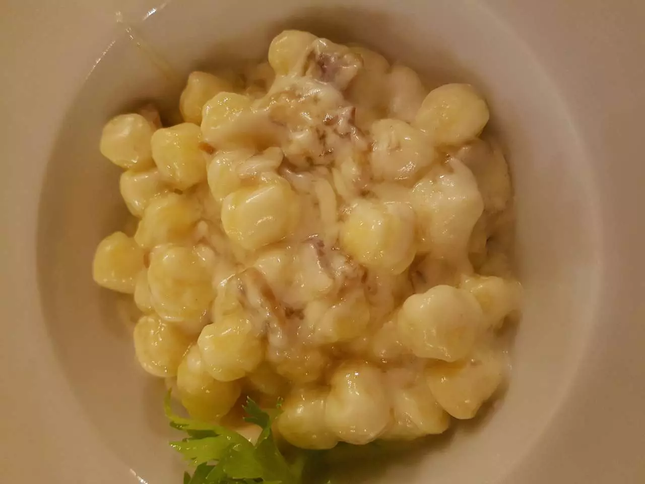 Gnocchi med kastanjer