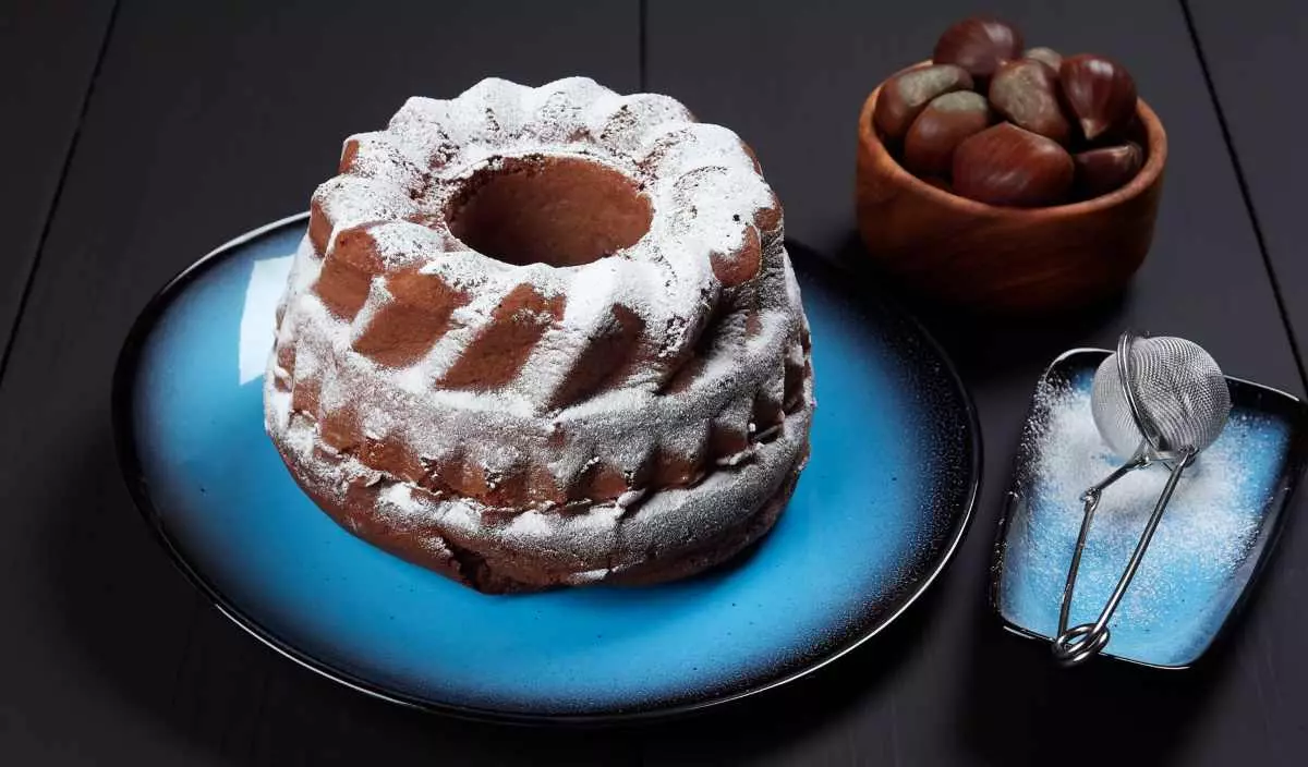 Kastanje donut, glutenvrije en botervrije lekkernijen