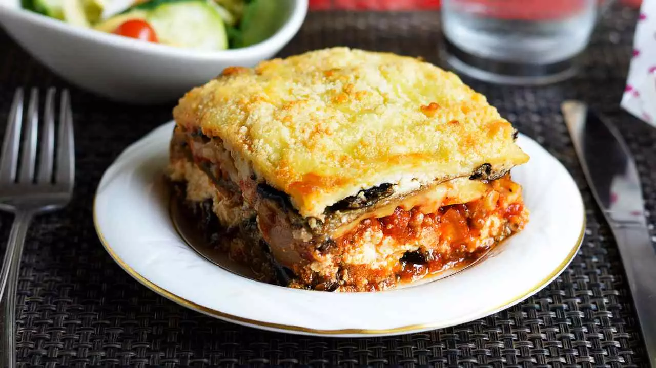 වම්බටු සහ scamorza සමග Lasagna - ricettasprint - en