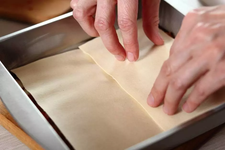 Lasaña con alcachofas fritas e pecorino | un prato fácil de preparar 6813_4