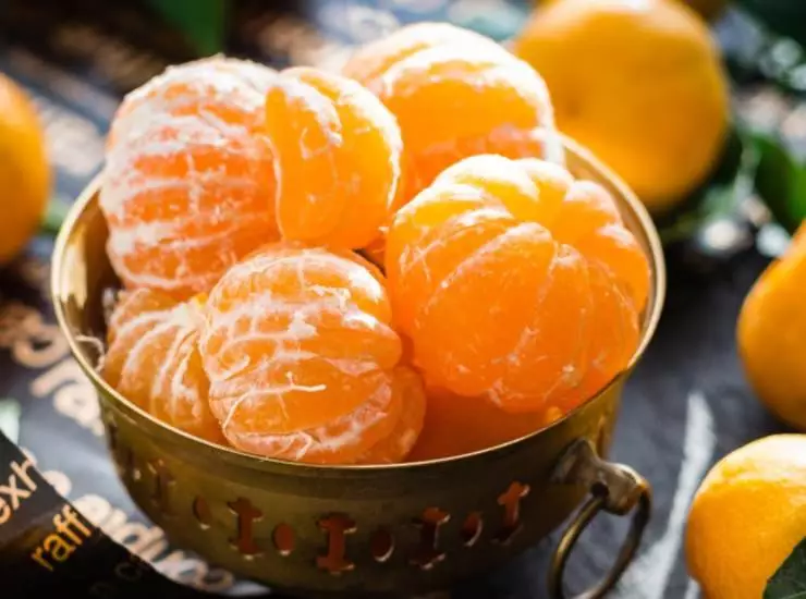 Tangerine bruleè tart - potlač receptu