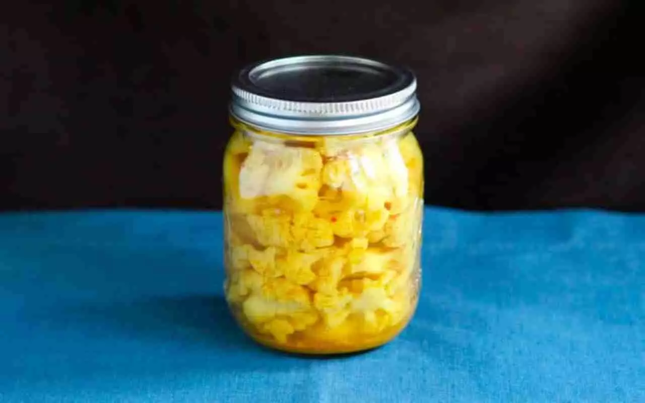 Cauliflower in oil PHOTO recipe print